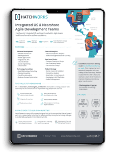 Integrated US & Nearshore Agile Development Teams | HatchWorks AI
