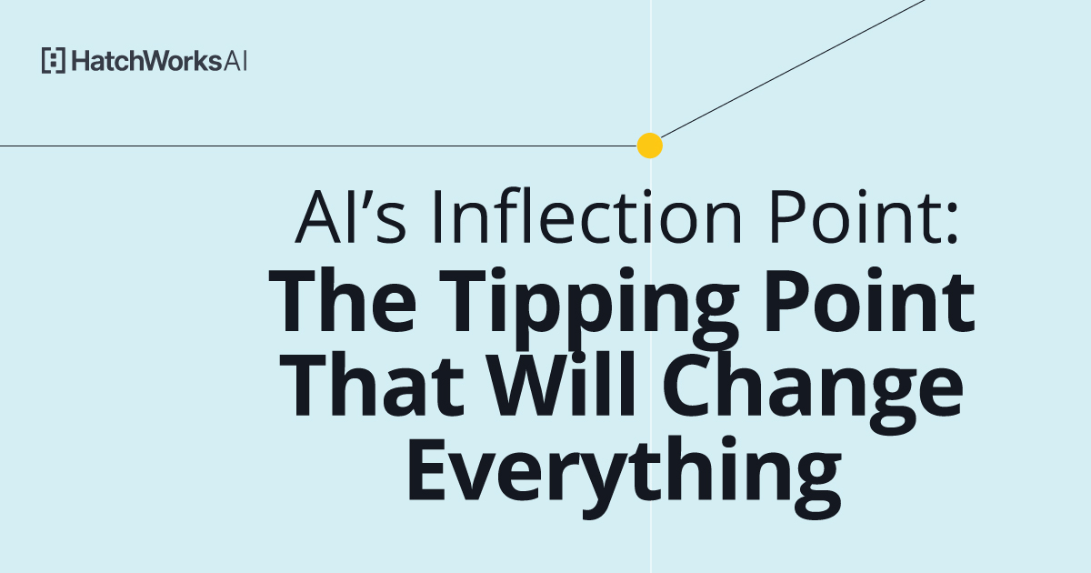 AI’s Inflection Point: The Tipping Point That Will Change Everything