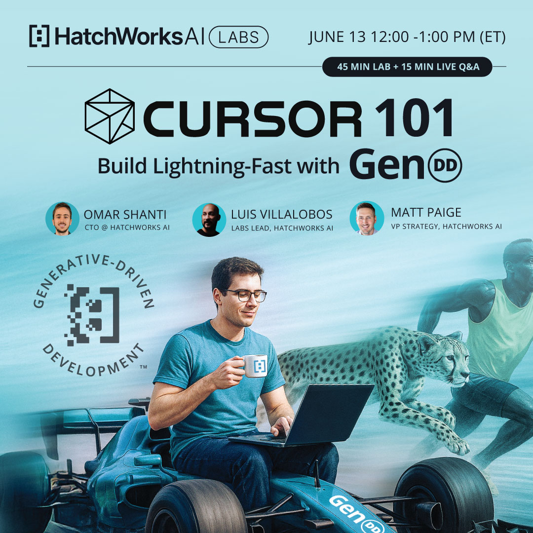 Cursor 101 — Build Lightning-Fast with Generative-Driven Development | HatchWorks AI